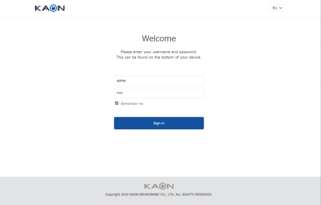 コミュファ光メッシュWi-Fi Kaon Mesh AR1344について
